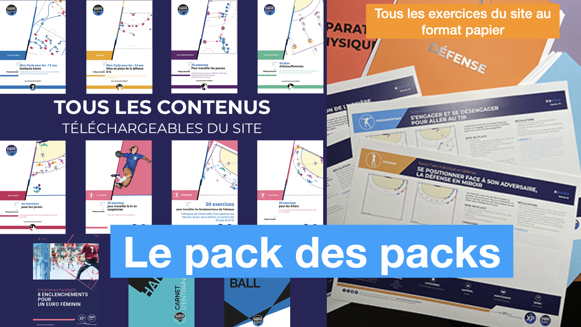 Plateforme de ressources et d'échanges pour les entraineurs de handball